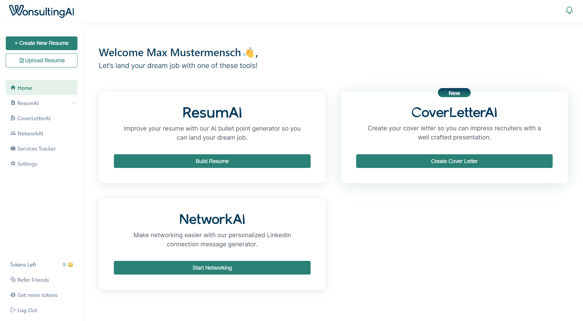 WonsultingAI: Das ultimative KI-Tool für deine Jobsuche – OSKAR.TOOLS