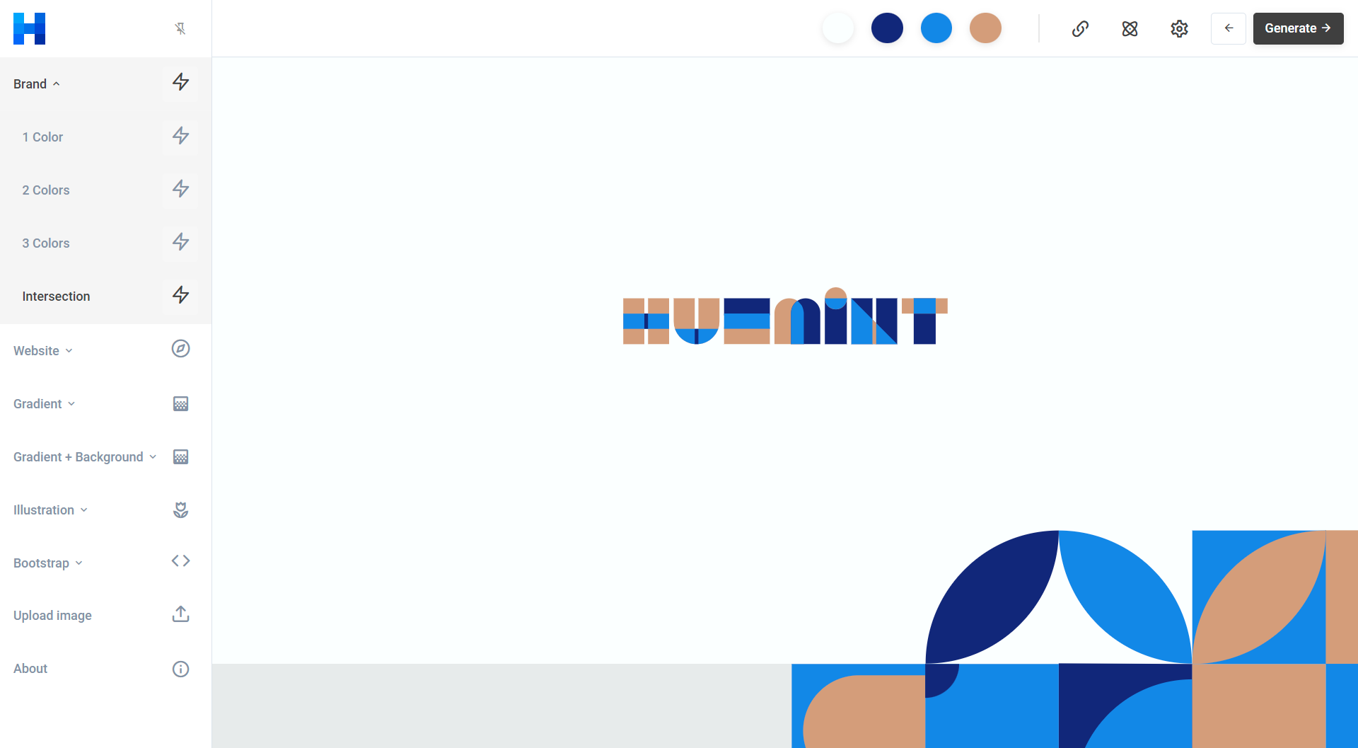 Huemint: KI-Generator für Farbpaletten – OSKAR.TOOLS