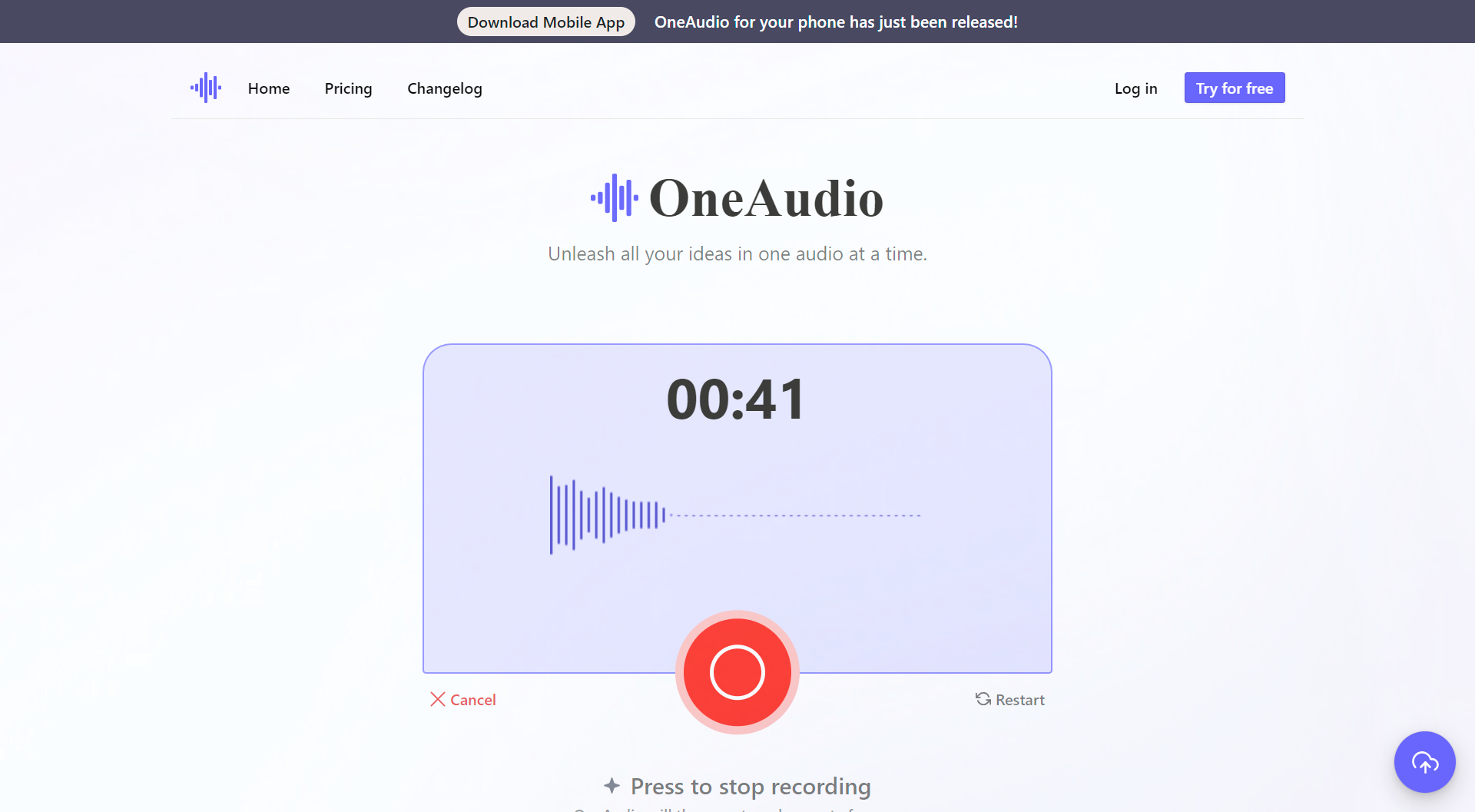 OneAudio: KI transkribiert deine Gedanken – OSKAR.TOOLS