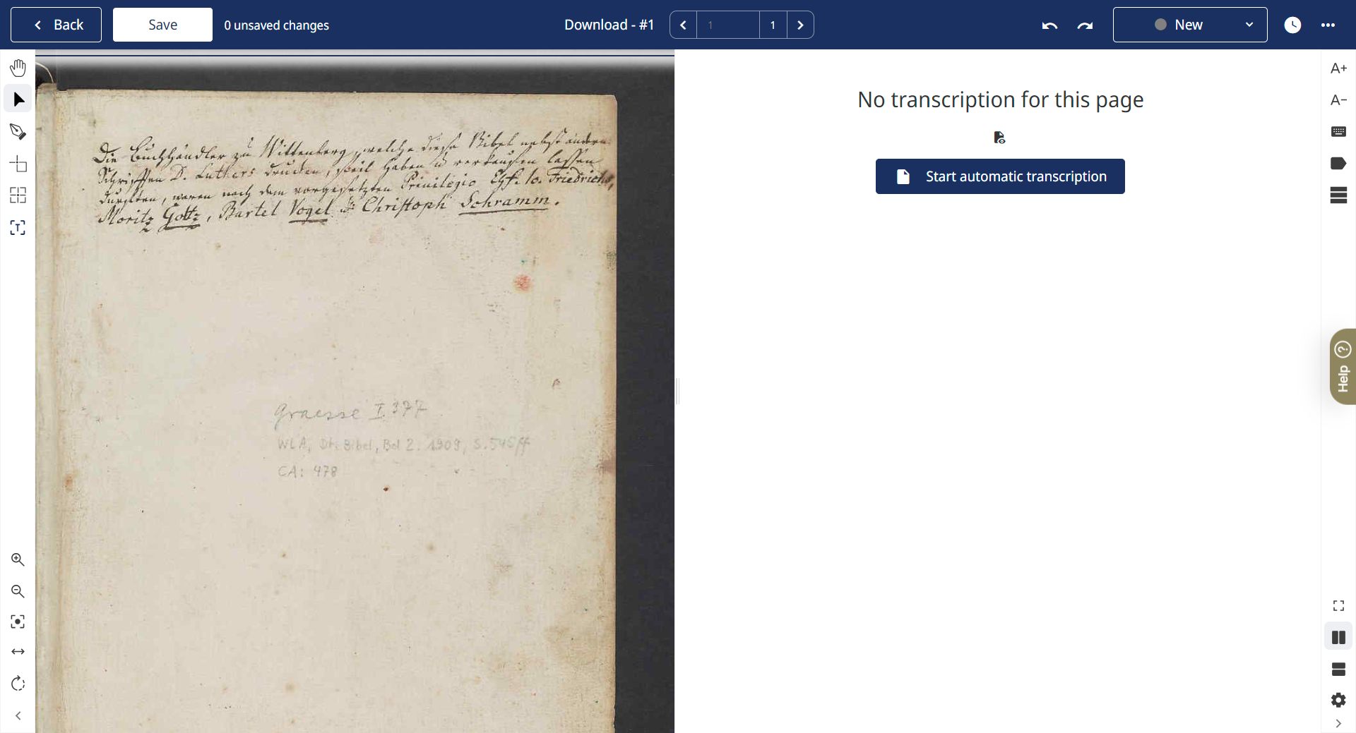 Transkribus: Handschrift erkennen mit KI – OSKAR.TOOLS
