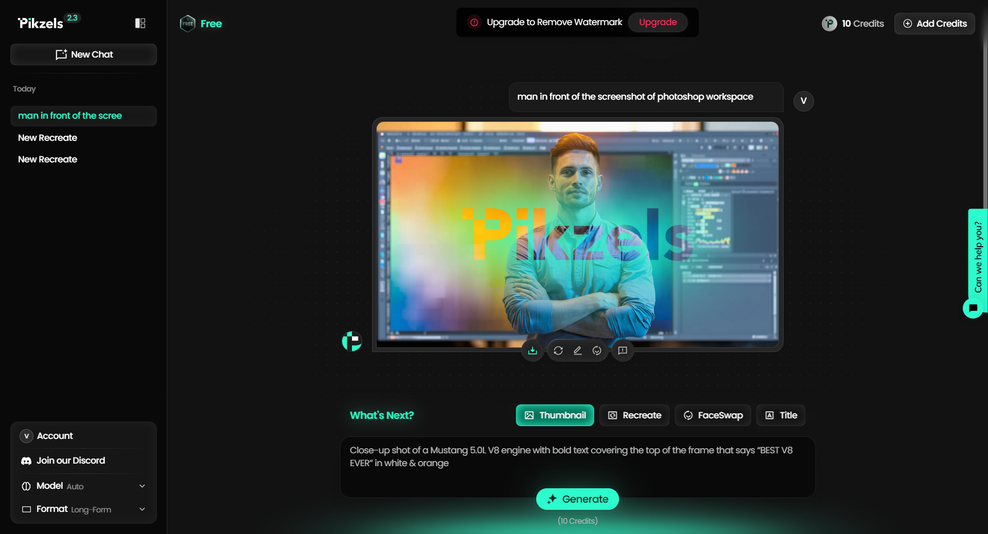 Pikzels: Thumbnails gestalten mit KI – OSKAR.TOOLS